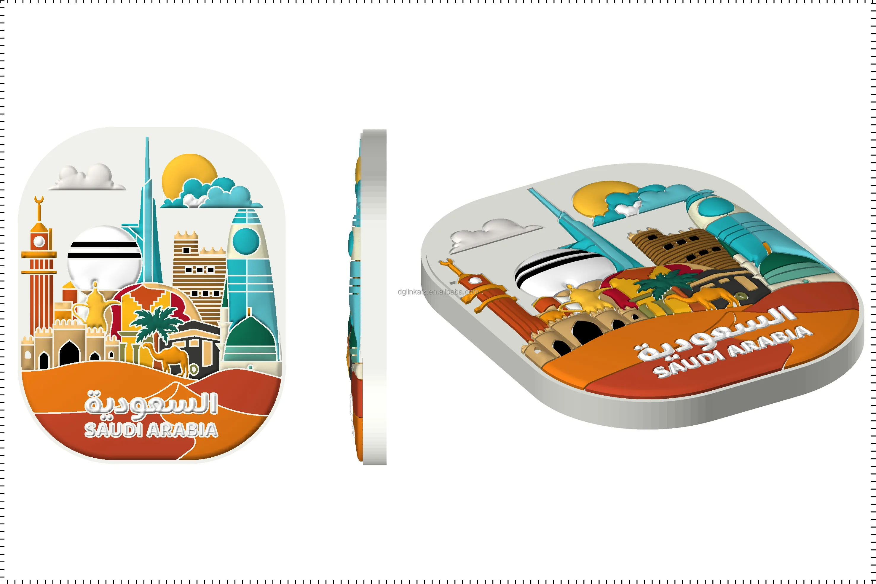 Wholesale Custom Rubber PVC Refrigerator Magnets Sticker