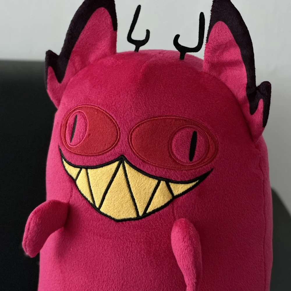 Wholesale Alastor Hazbin Hotel Plush Toy Red Monster Plush Long Fat ...