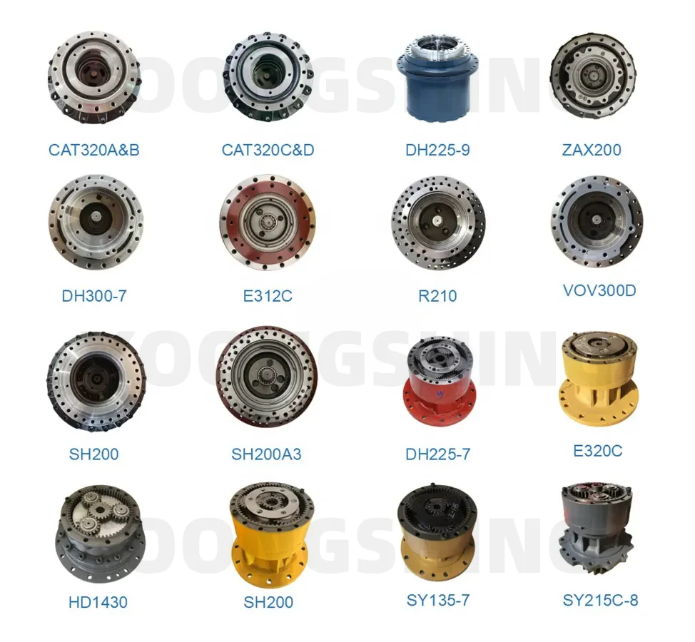 YS Crawler Excavator Spare Parts SK200-8 Travel Device GP Assy Travel ...