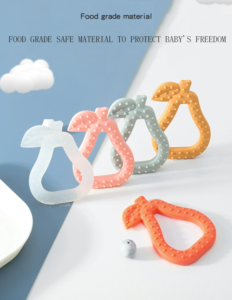 Baby Silicone Teethers - Soothing Molar Toy Set