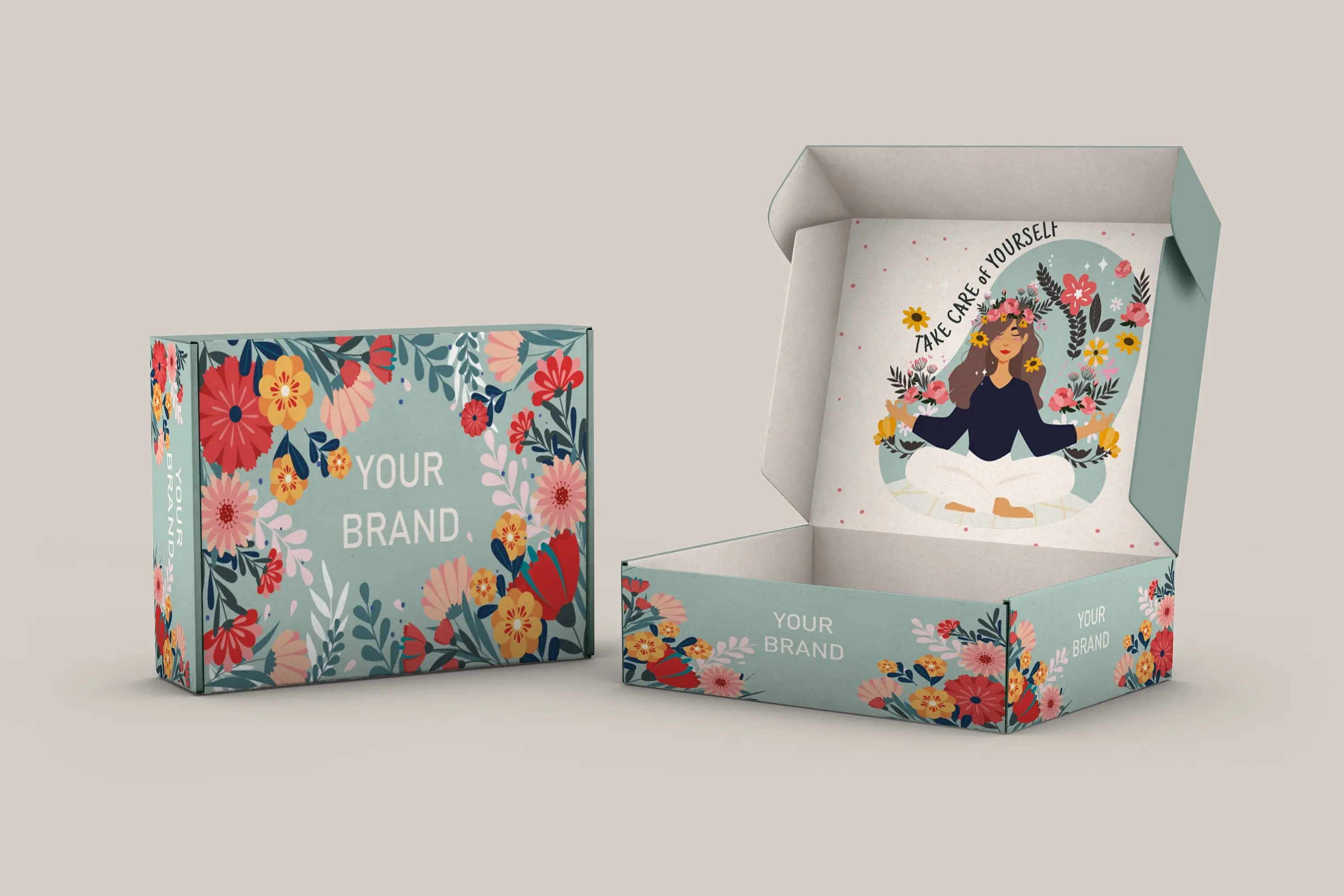 Mailer Box with Insert - Recyclable & Customizable Packaging