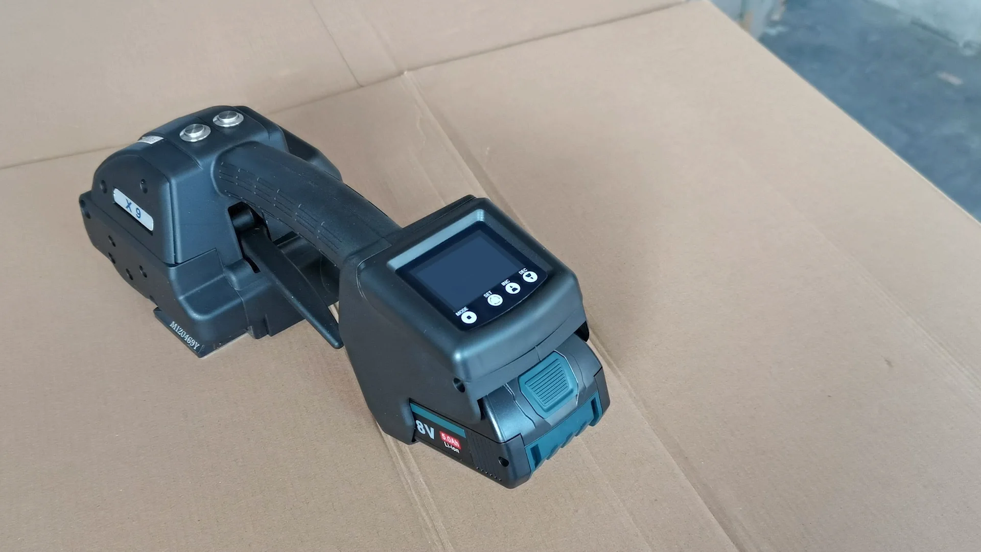 Electric Welding Strapping Tool For 5/8 In-3/4 In Pp/pet Straps Battery ...