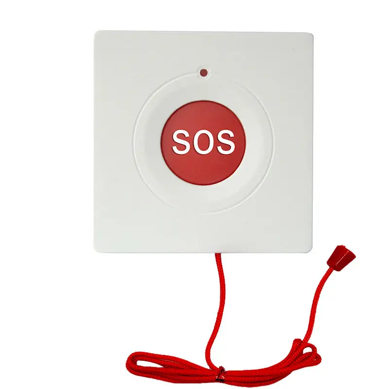 SOS Disabled Toilet Alarm Pull Cord - Wireless Emergency Button
