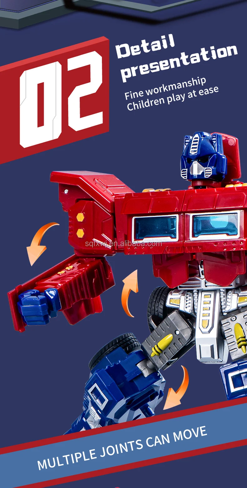 Plastic Engineering Diecast Toy Vehicles - Deformation Car Toy Robots