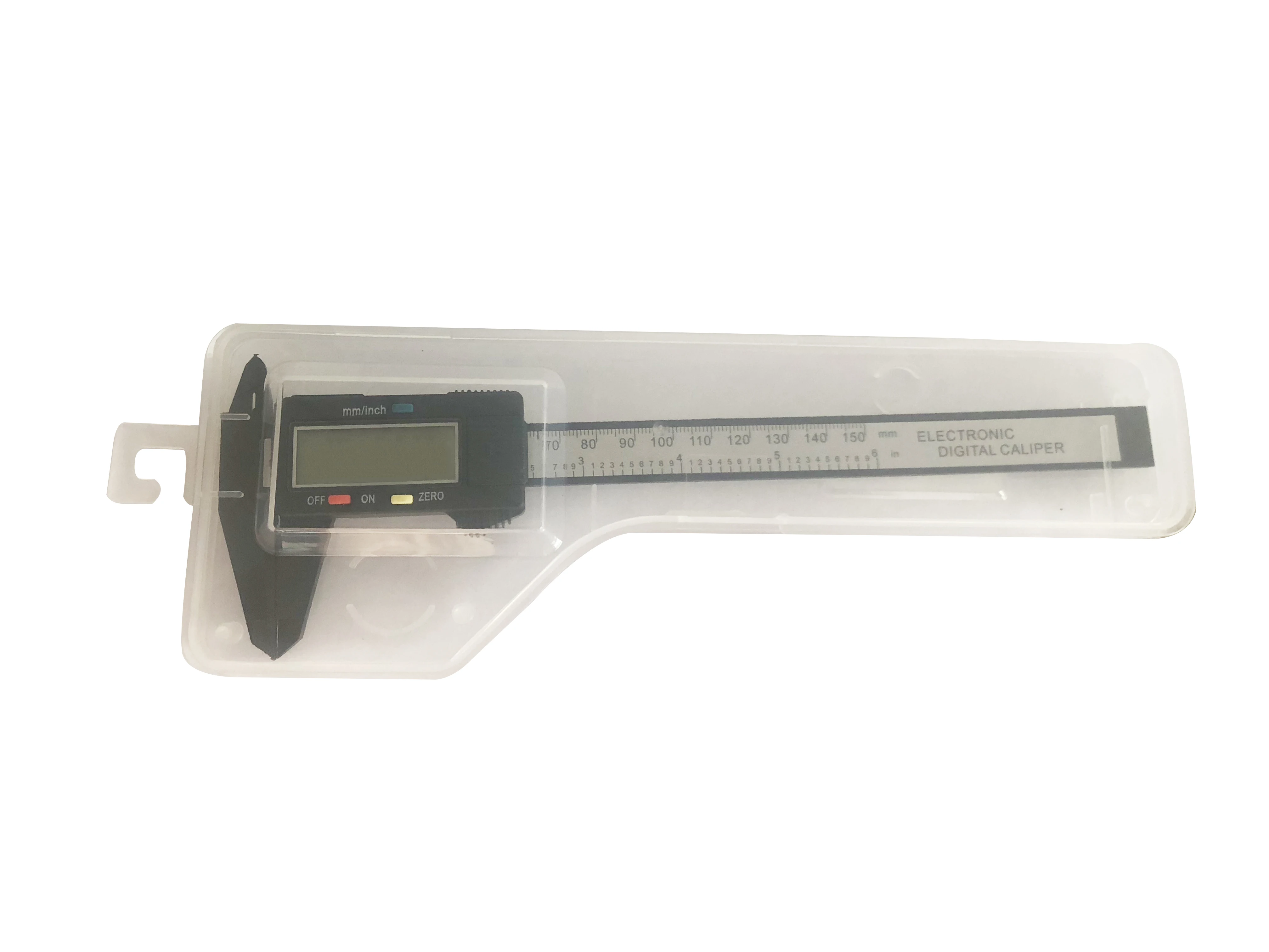 ABS Plastic Digital Slide Caliper Ruler 0-150mm/6inch