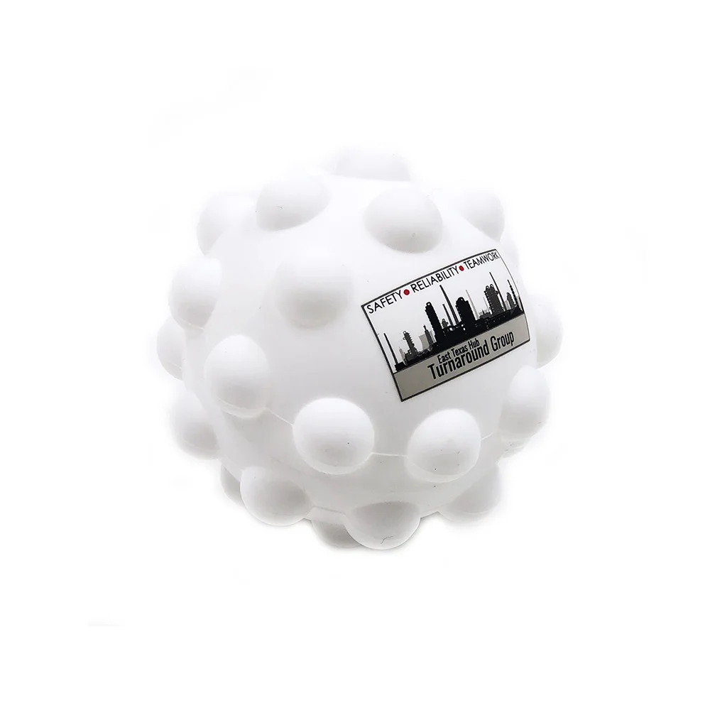 Low MOQ Pop Fidget Stress Ball Custom Logo Squeeze Stress Toy Ball ...