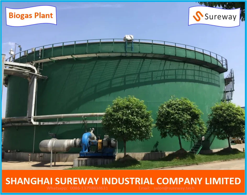 Cstr Reactor Biogas Anaerobic Digester/Fermenter/Producer Power Plant ...