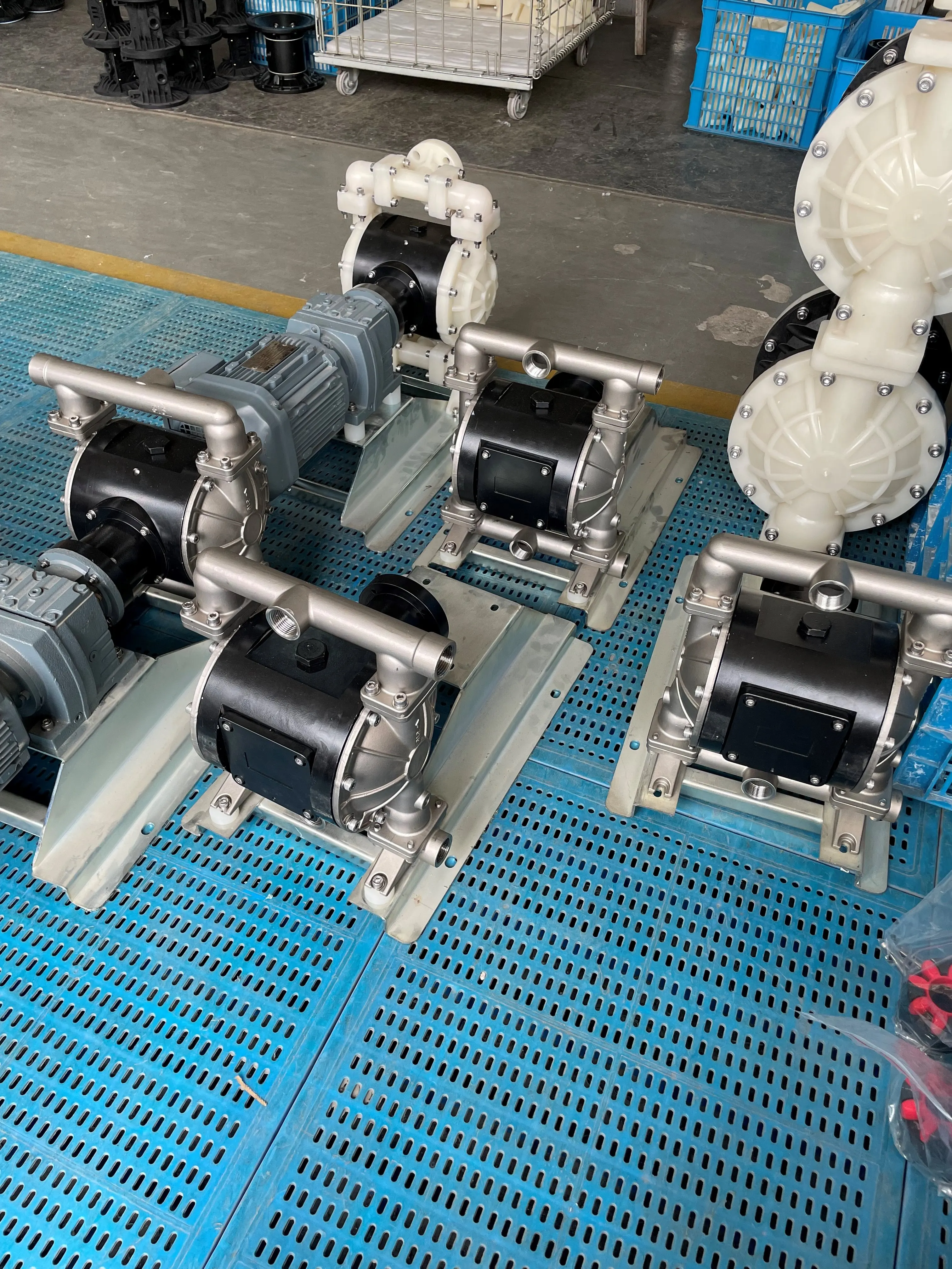 Electric Diaphragm Pump Chemical Industrial Acid Transfer Operated ...
