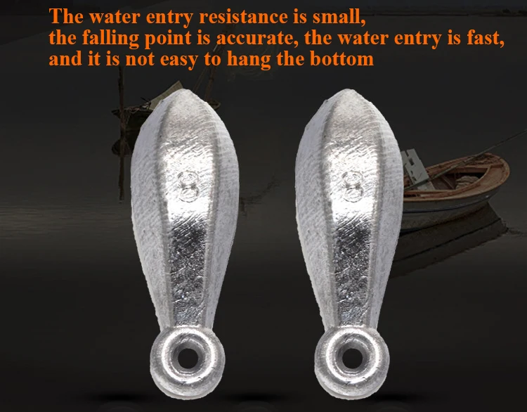 Wholesale Price Small Quantities Reef Sinker Bank Sinkers