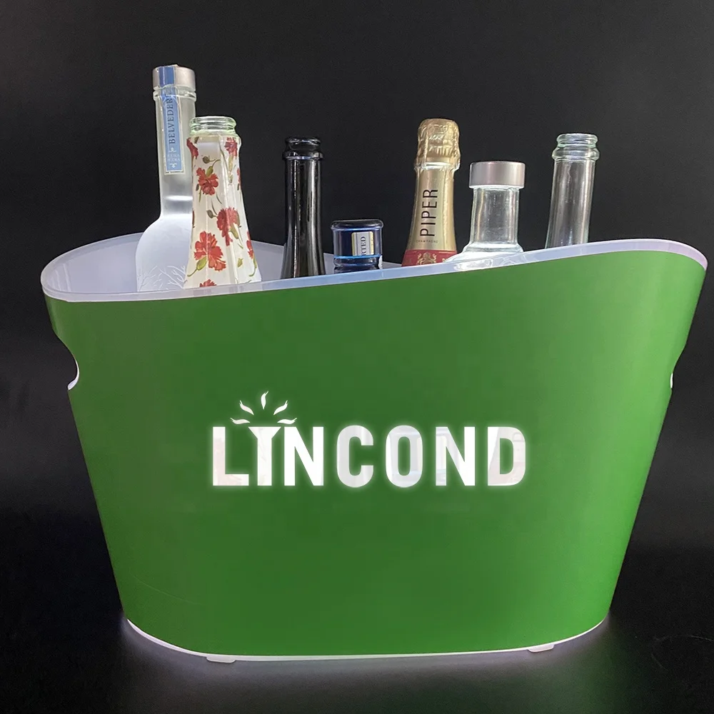 Multi-use Led Light Party Bar Ice Cube Barrel For Cold Drink Beer ...