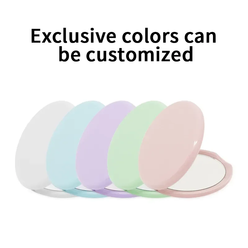 Personalized Custom Travel Makeup Mirror - Double Sided