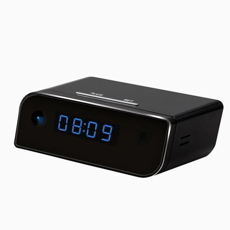 Wifi Alarm Clock Camera With Audio And Video Wireless Ip Security For ...