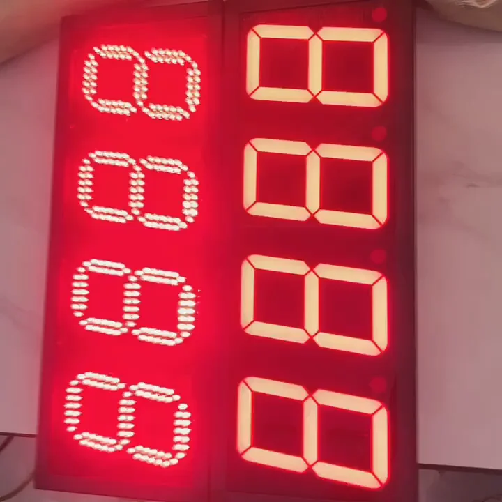 Custom Rs485 Serial Port Digital Led Panel Meter Ttl Display Module Plc ...