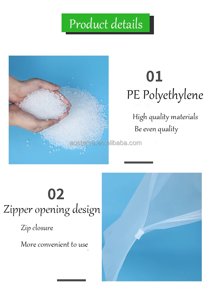 Shein Plastic Zipper Bags Zipper Bag For Clothing Custom Packaging Bags ...