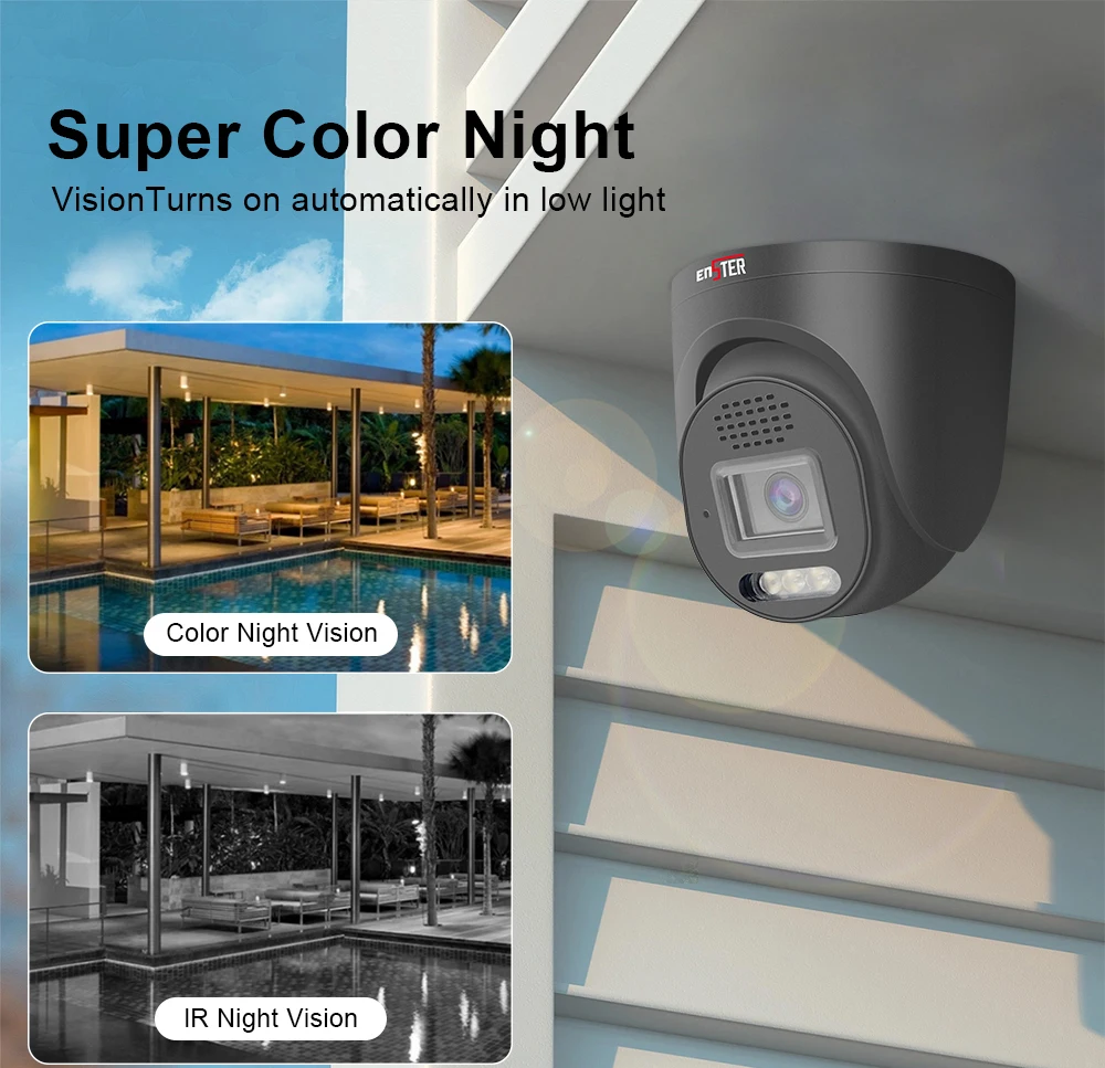 Alibaba.com: ENSTER 4K Turret CCTV with CMOS Sensor and Night Vision ...