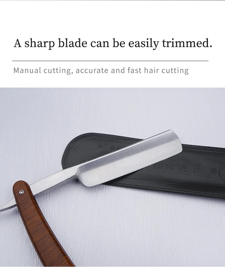 Old-fashioned Folding Razors To Trim Sideburns Eyebrows And Beard A Men ...