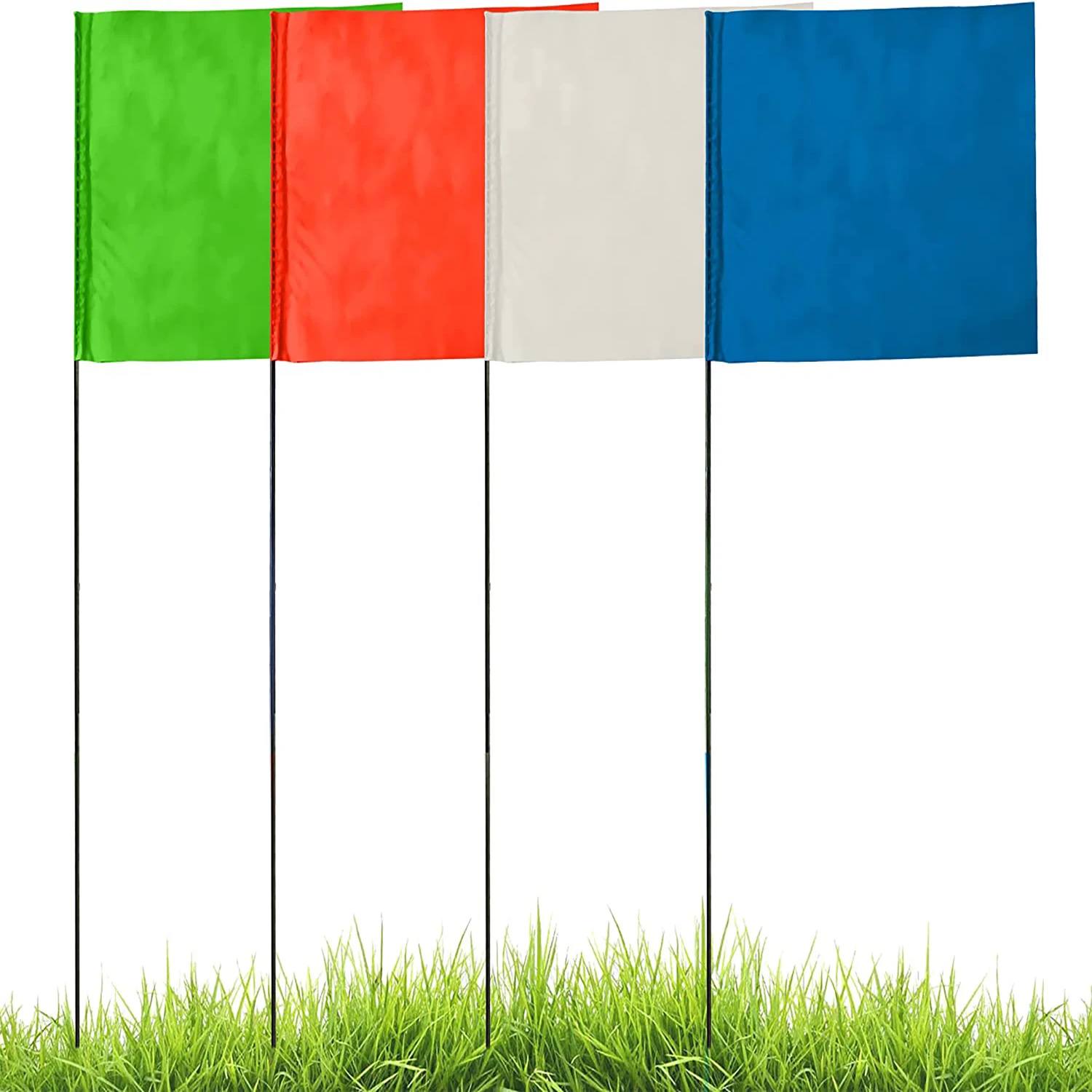 Irrigation flag with wood pole Promotional Product Double Sided Digital ...