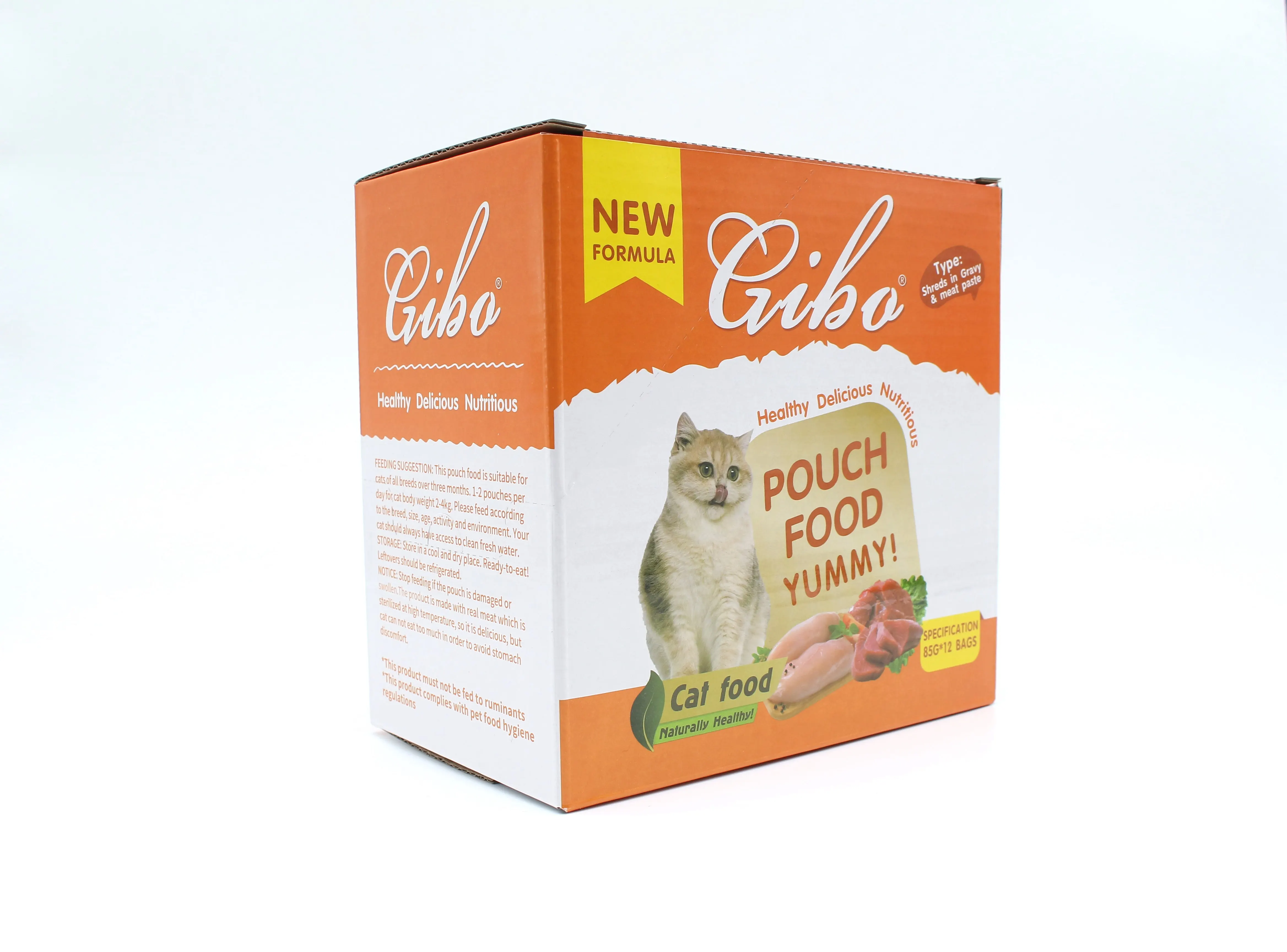GIBO Cat Wet Food - High Quality, Grain-Free Options