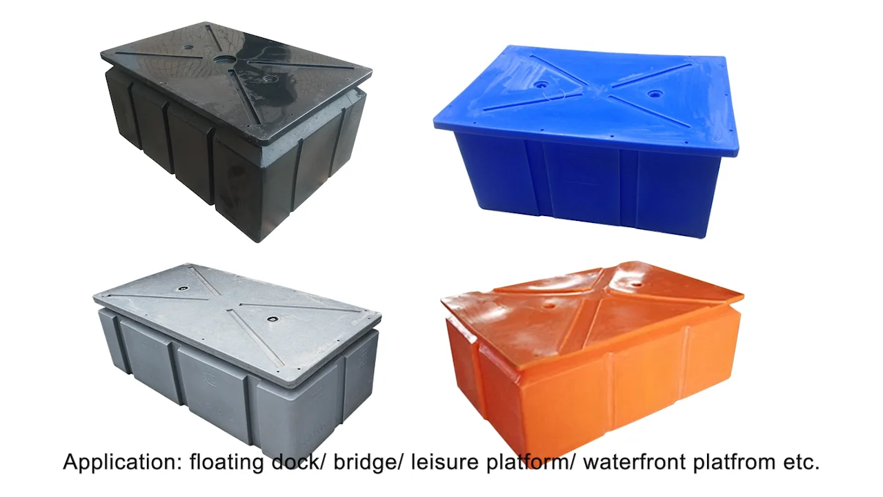 Heavy Duty Pe Plastic Modular Floating Dock System For Marinas And Boat ...