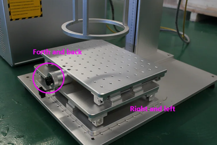 Auto Marking System Visual Camera CCD Desktop Type Laser Marking ...