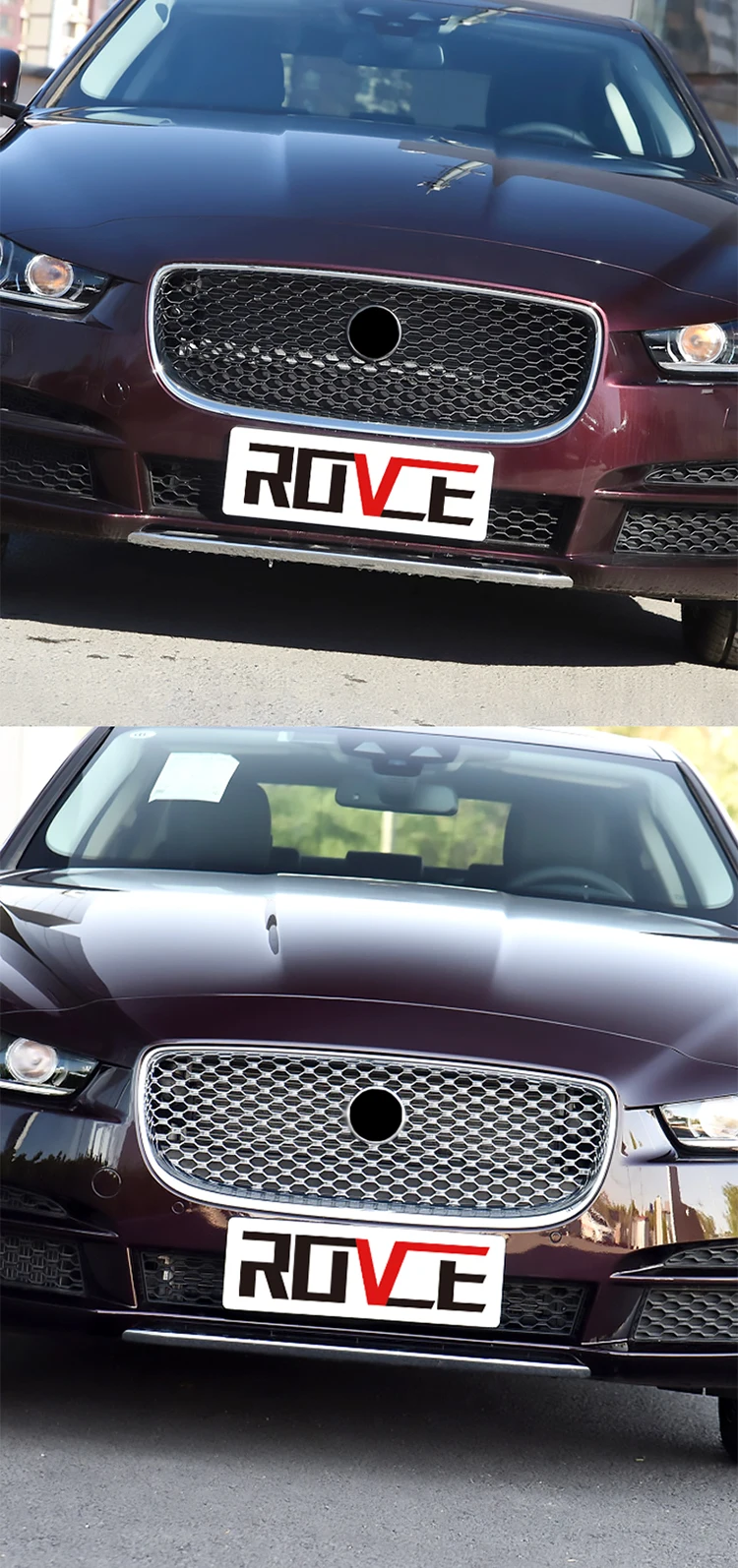 捷豹xe T4n5778 T4n5782 T4n10571 T4b5870 T4n8035 T4n12528的车身套件前保险杠格栅支架 ...