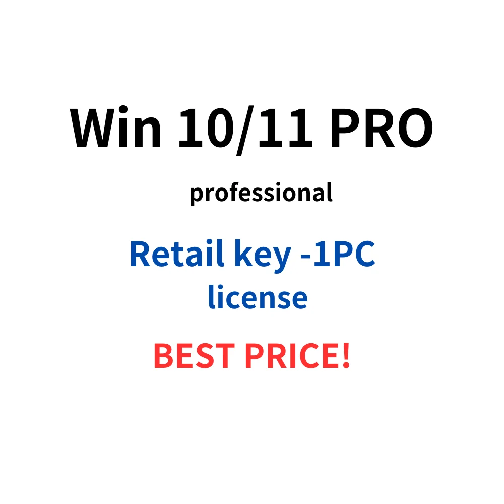 Genuine Win 10 Professional License Retail Key Win 10 Pro 100% Online ...