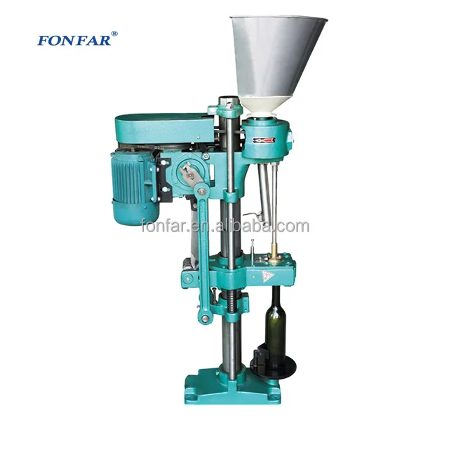 Semi-automatic Sparkling Bottle Cork Stopper Machine
