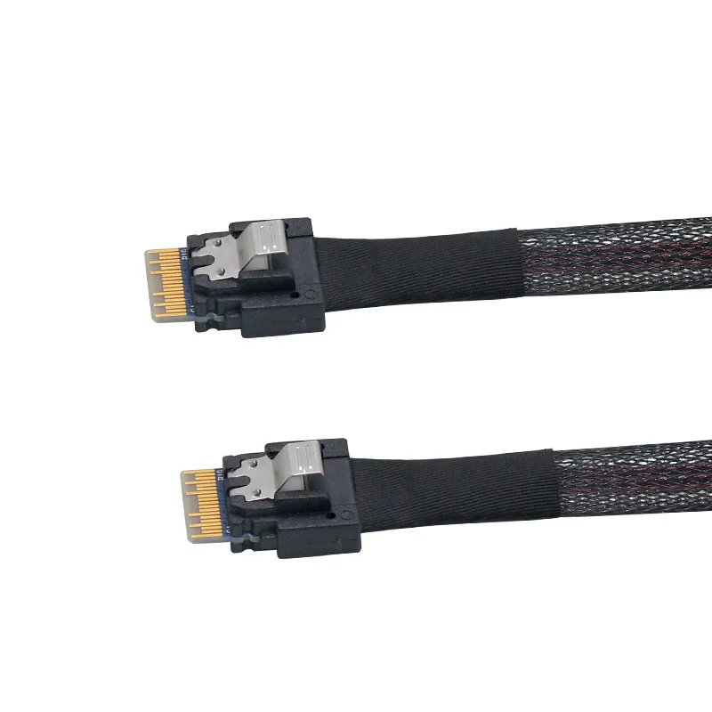 Slim Sas Sff-8654 4i To Sff 8654 4i 12g 24g High-speed Connection Cable ...