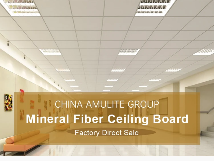 Amulite Acoustical False Ceiling Tiles For Indoor Decoration Sound ...