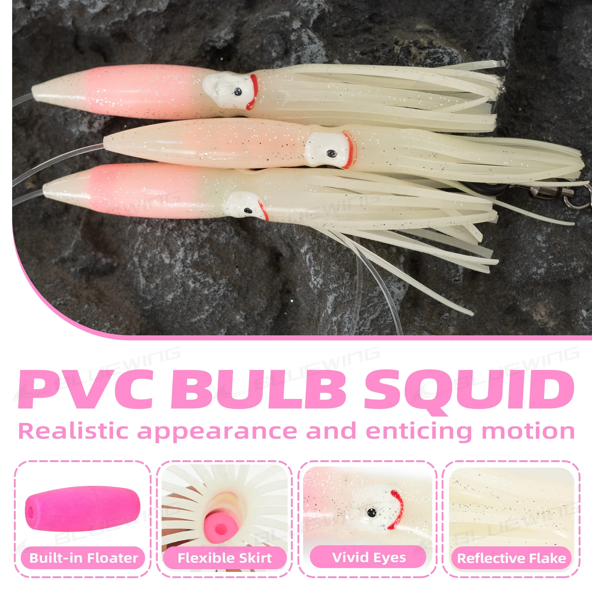 Bluewing Fishing Gear Manufacturer Tuna Marlin 18" Fishing Spreader Bar ...