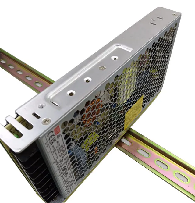 Sturdy 35mm DIN Rail Clip Adapter Plate - Universal Mounting