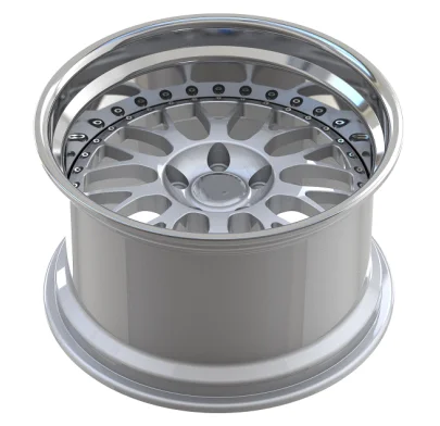 2-piece Carbon Fibre Wheels Rim 21inch 5X120 for corvette C8 Racing ...