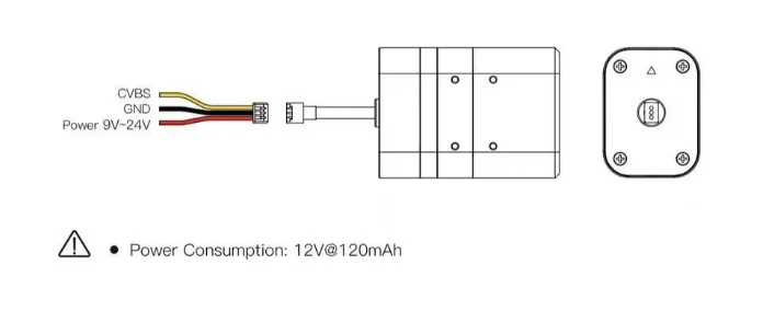 CADDXFPV Thermal FPV Camera - High Resolution IRC 384/640CA