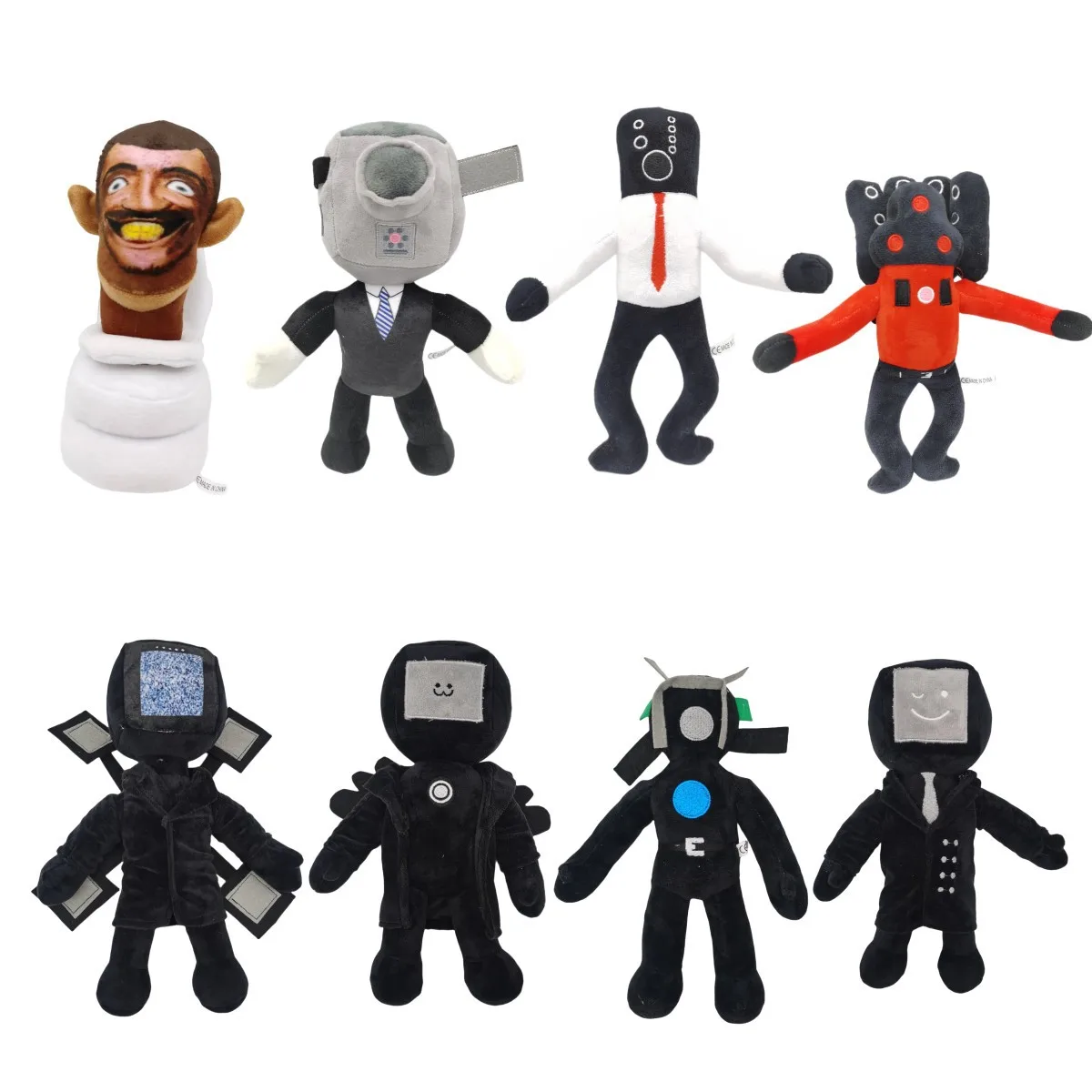 Funny Skibidi Toilet Skibidi Toilet Tv Man Camera Man Plush Toy Stuffed ...