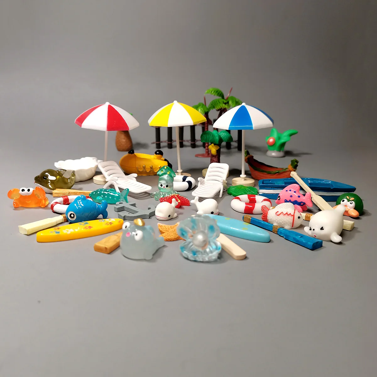 Wholesale Artificial Beach Landscape Boat Figurines Fish Fairy Zen ...