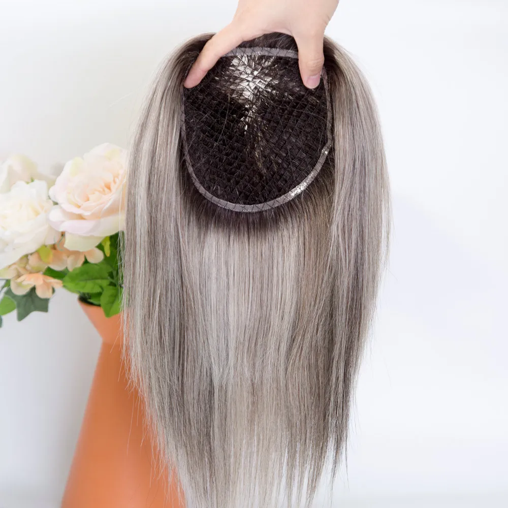 Fishnet Swiss Lace Fish Net Integration Hair Piece Topper Human Hair ...