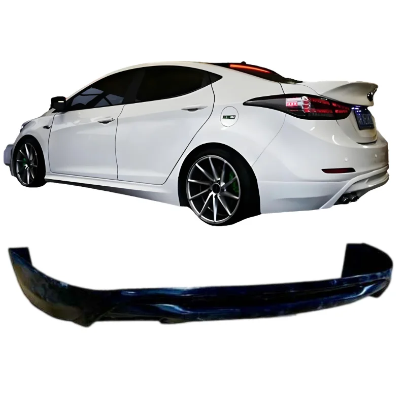 Auto Body Systems Abs Wide Body Kit Car Rear Lip for Hyundai Avante ...