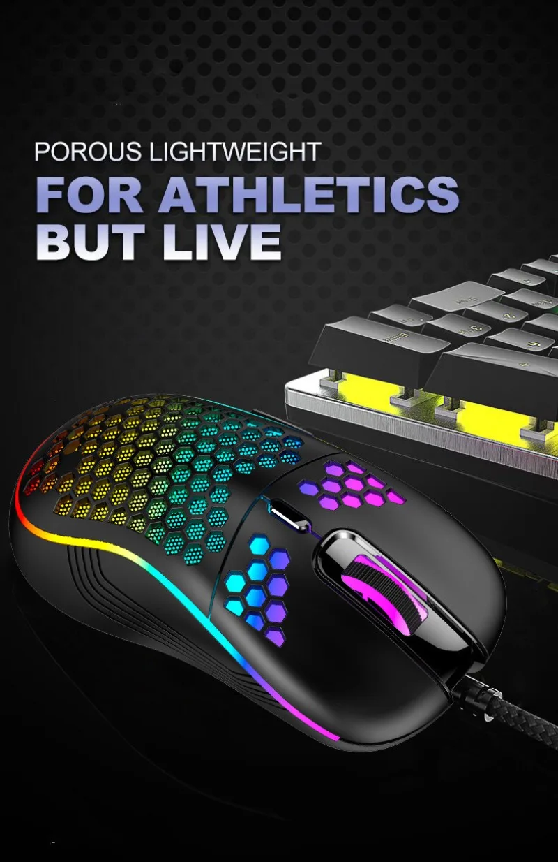 TMICE Gaming Mouse - High Sensitivity & Ergonomic Design