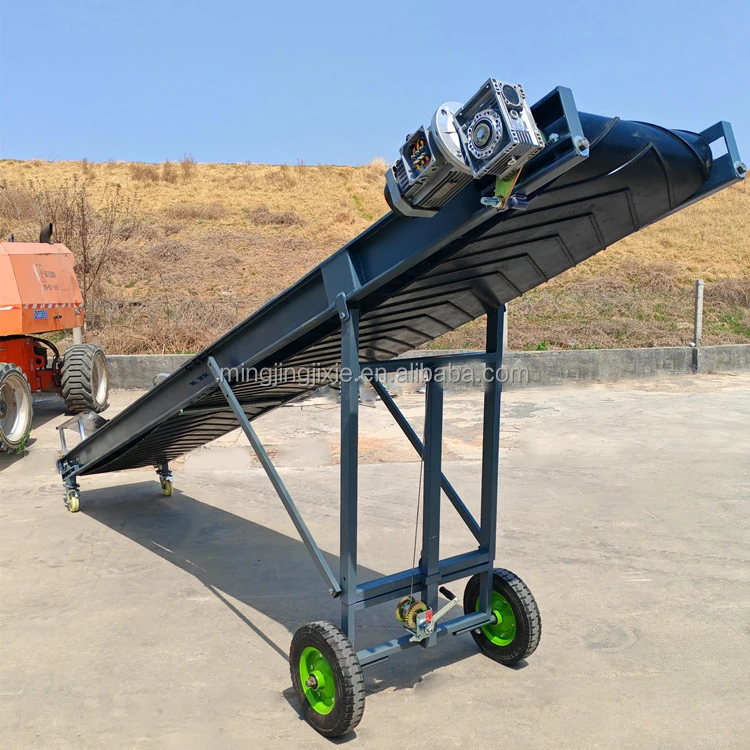 Heavy-duty Belt Conveyor for Sand and Gravel Aggregate Customized ...