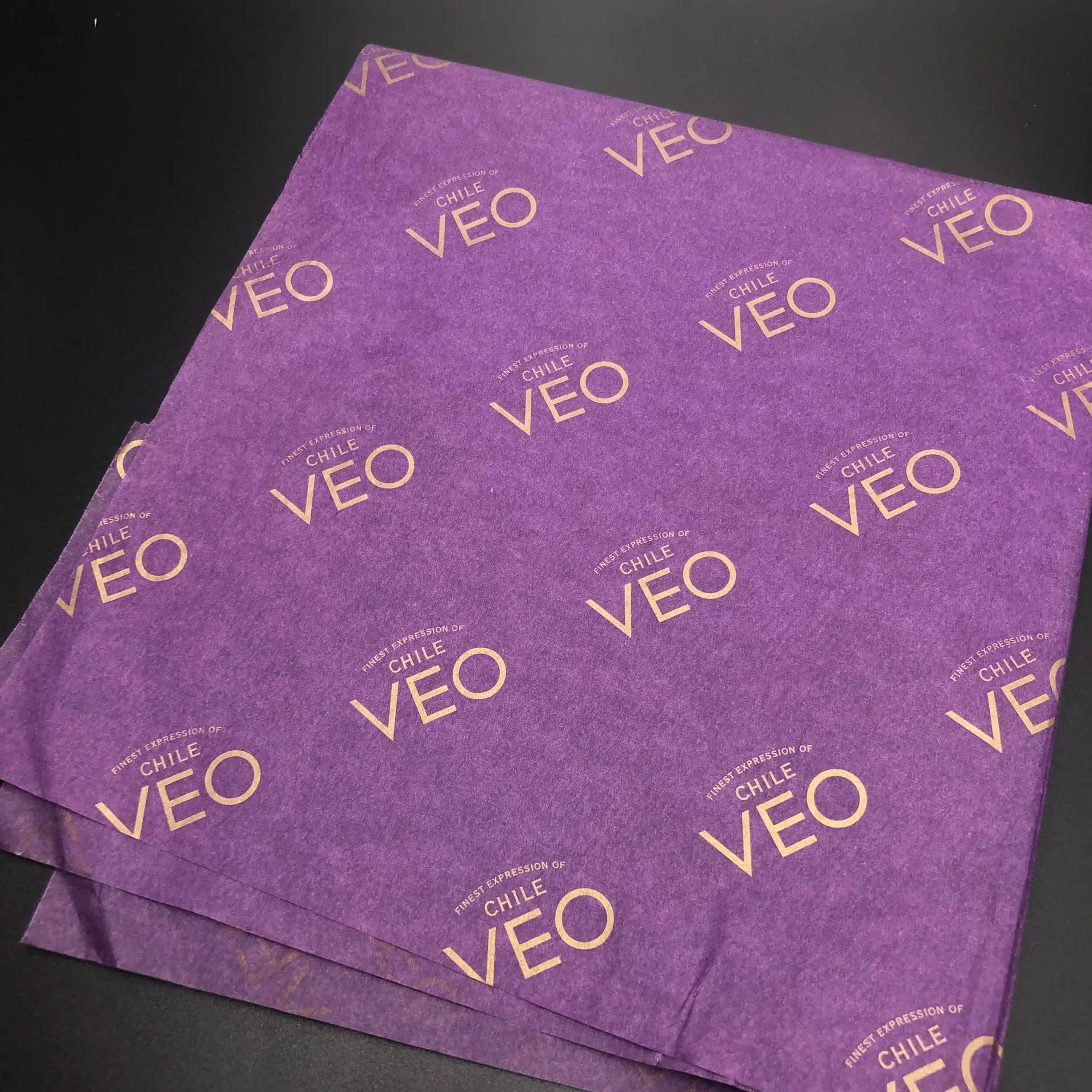 Custom Stylish Custom Logo Tissue Paper For Your Packaging Wrapping ...