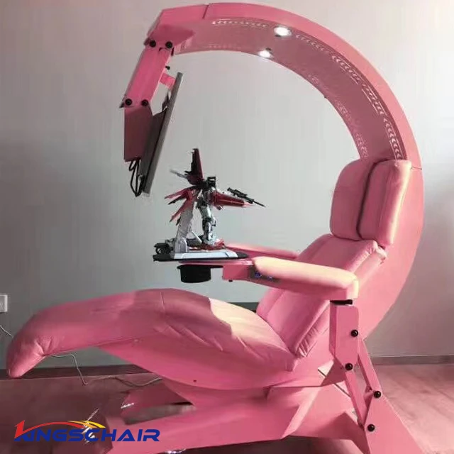 Ergonomic Gaming Cockpit with RGB Lights - Customizable