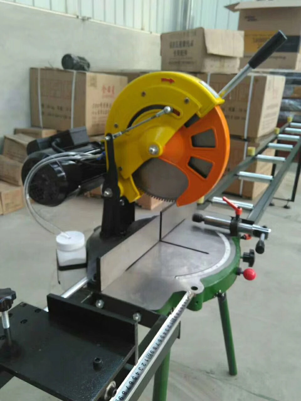 Portable Manual Pvc Plastic Profile Single Head Aluminum Cutting Saw ...