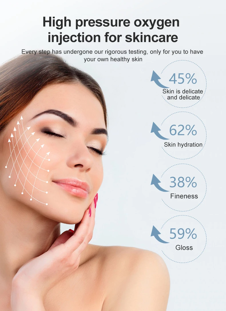 Hand Held Nano Oxygen Injector Spray Beauty Equipment Popular Skin ...
