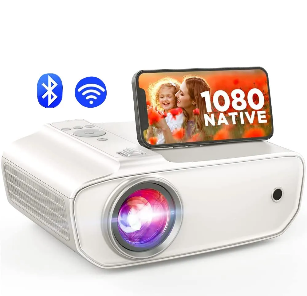 Wholesale P69 Native 1080p Portable Projector 5g Full Hd Wifi Bt ...