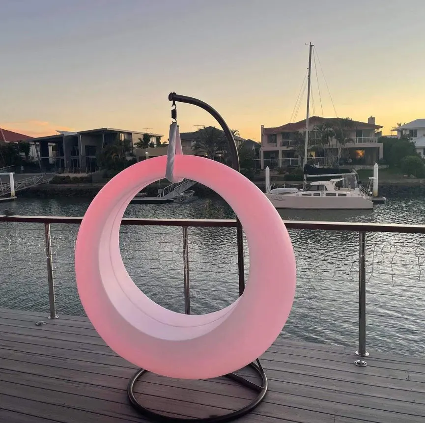 YM Colorful LED Lighting for Outdoor Swing Park Amusement