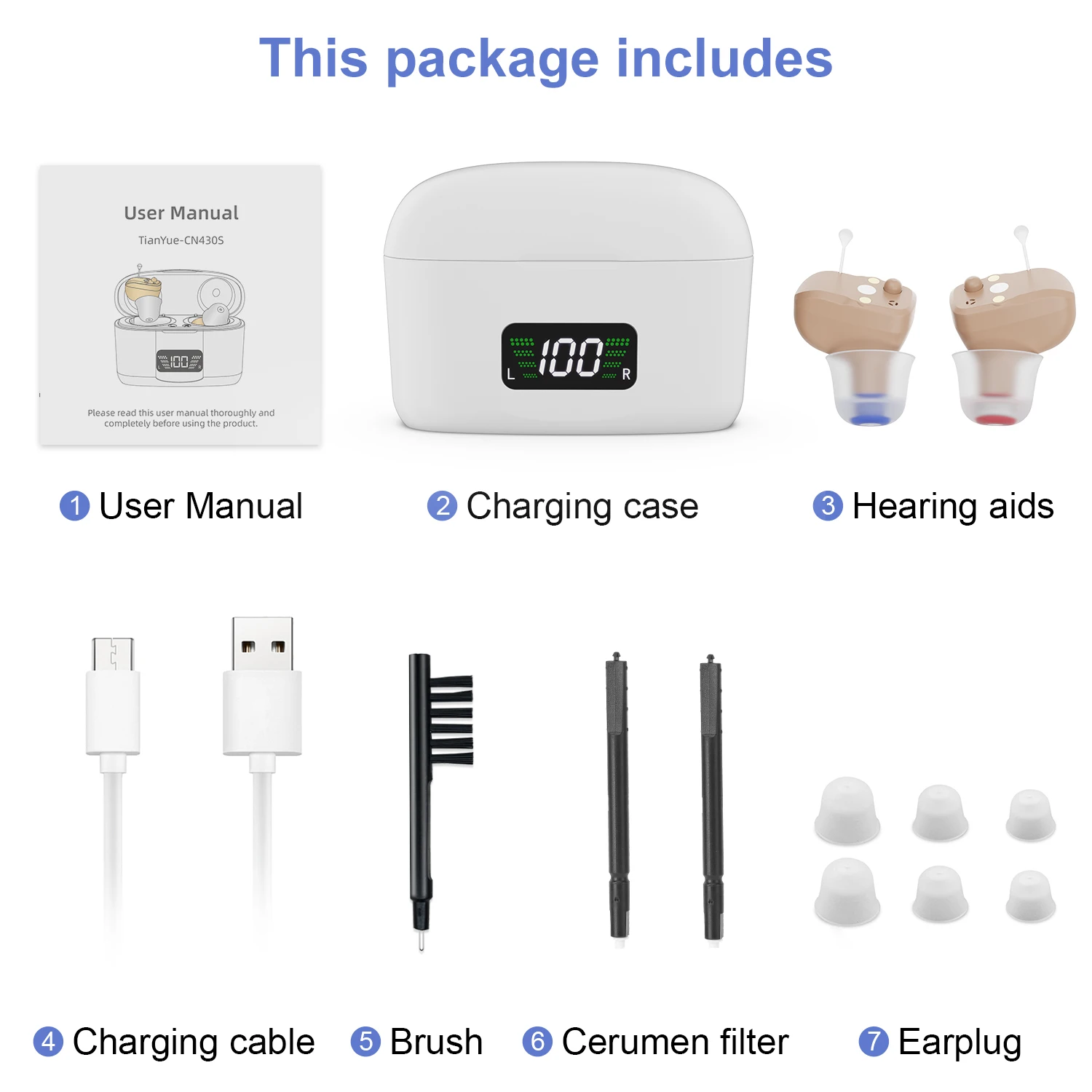 New Product Ideas 2024 Medical Hear Aid Mini Amplifier Digital ...