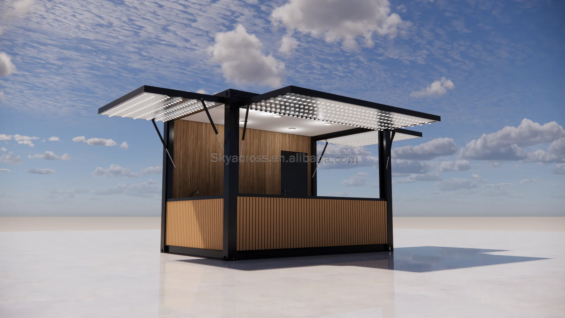 10FT 20ft Mini Pop-up Shop Container - Ideal for Coffee & Fast-food