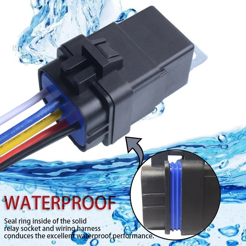 Car Alternador 12v 30a 24v 4pin 24 Volt Automotive Relay 5 Pin ...