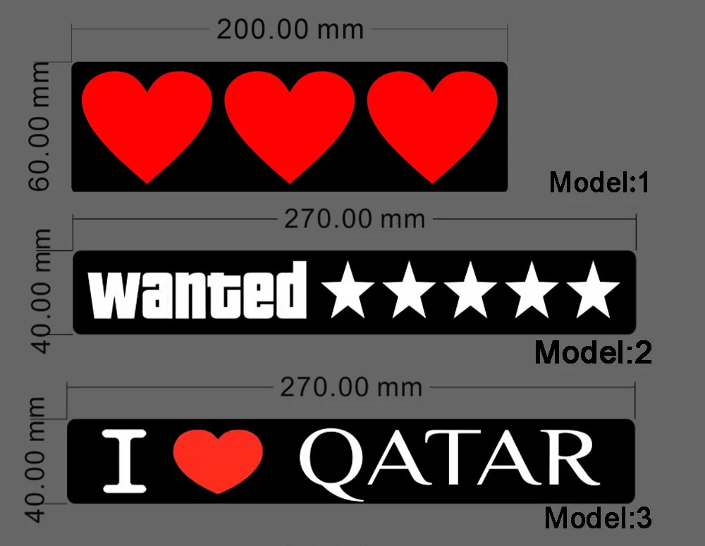 Wholesale Custom Glow Dark Panel Up Led Card Windshield Window Wanted ...