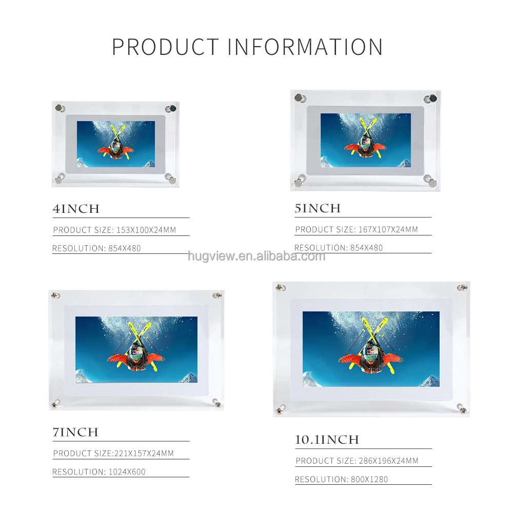 5inch Acrylic Digital Photo Frame - Perfect Gift for Loved Ones